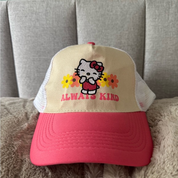 Hello Kitty | Accessories | Hello Kitty Always Kind Trucker Hat | Poshmark